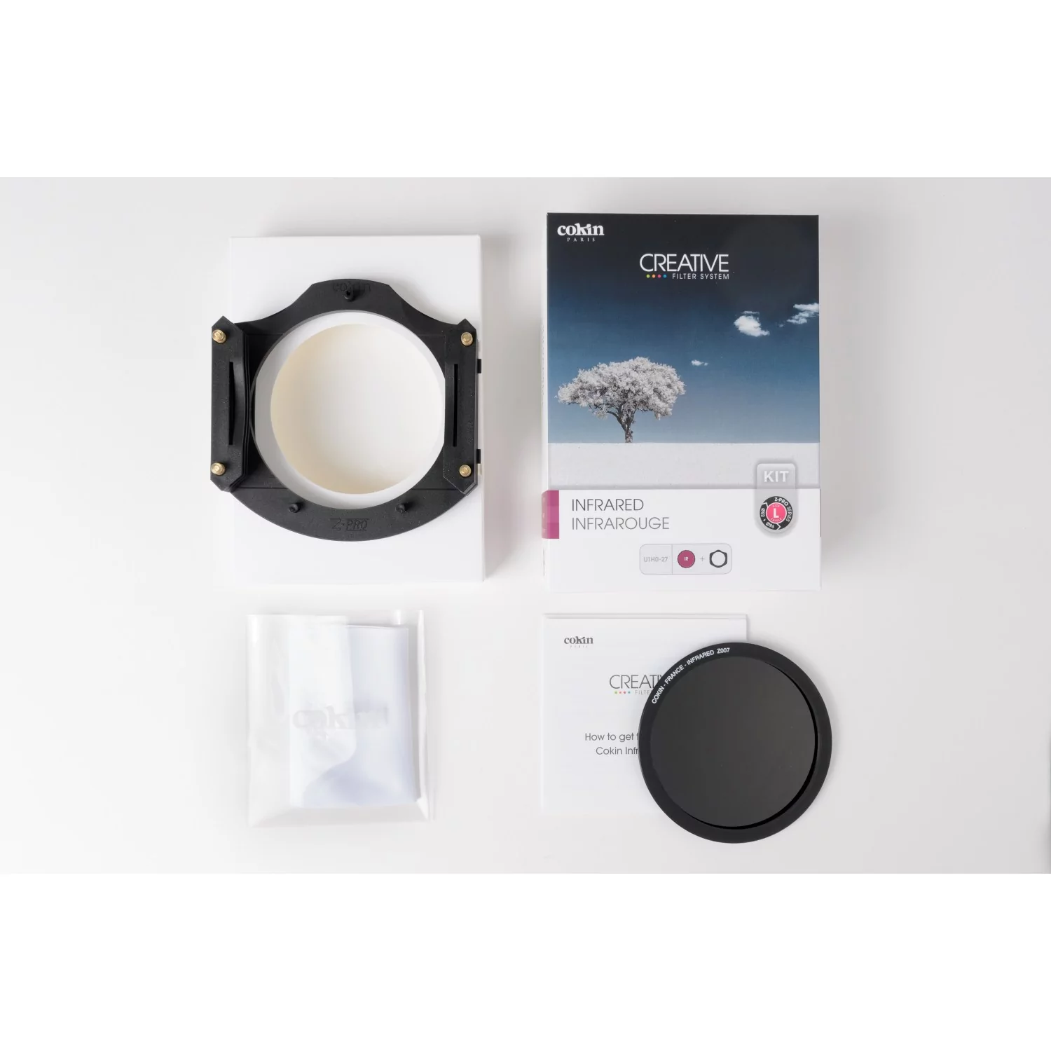 COKIN CREATIVE - Kit Infrarouge Filtre + porte-Filtres - Taille L 100mm (série Z-Pro)